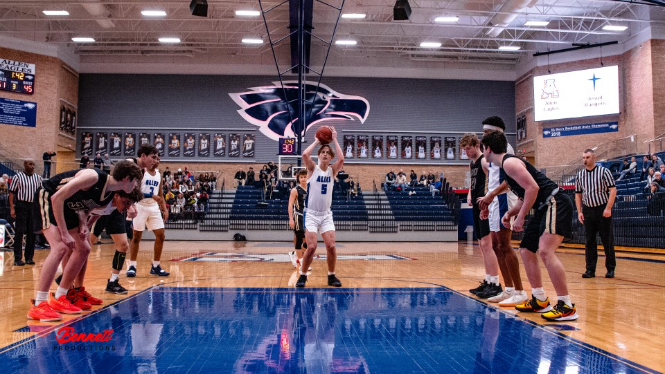 Allen vs Jesuit | Men's Basketball ???? - The Old Coach