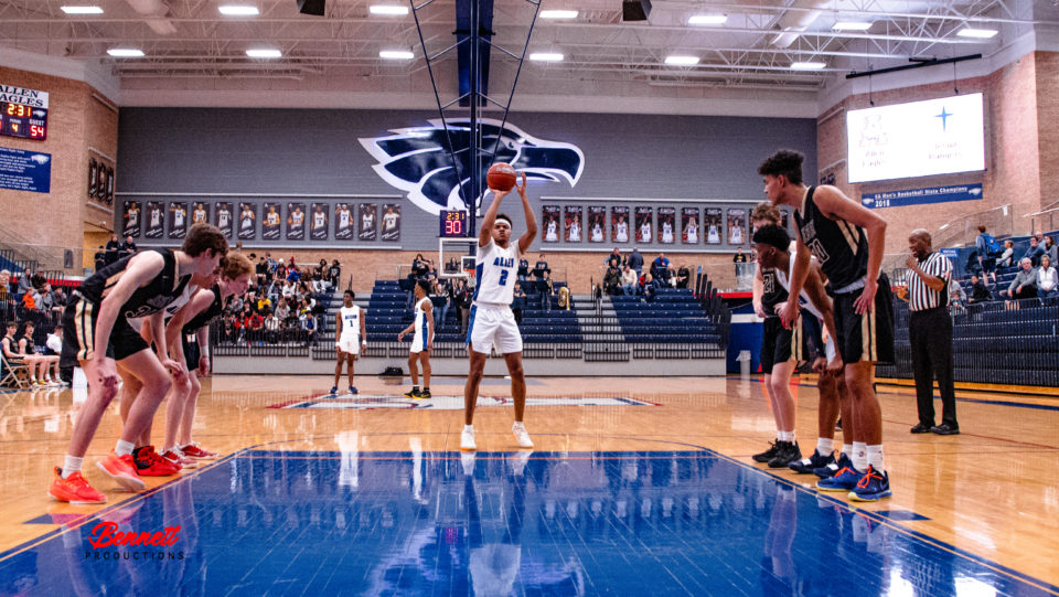Allen vs Jesuit | Men's Basketball ???? - The Old Coach