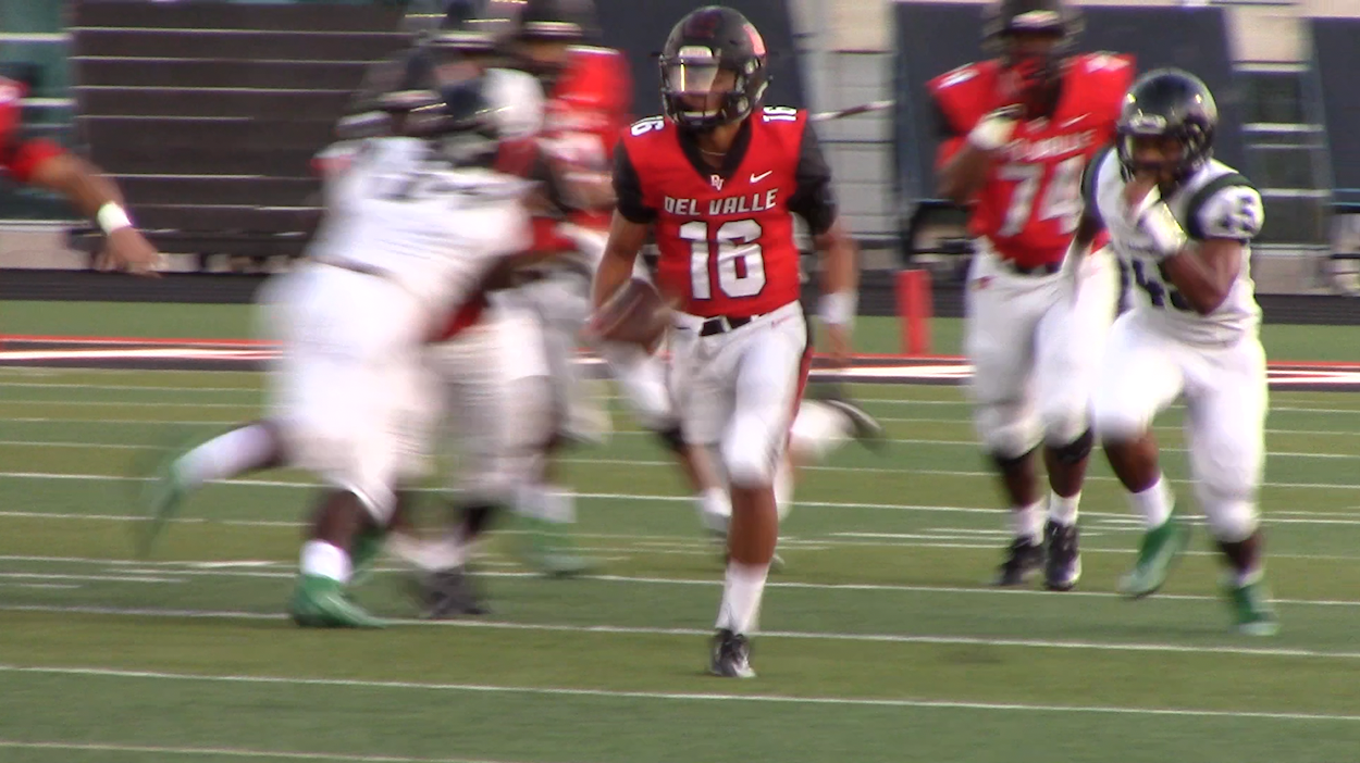 Del Valle Star 2021 QB Jace Wilson Highlights - The Old Coach